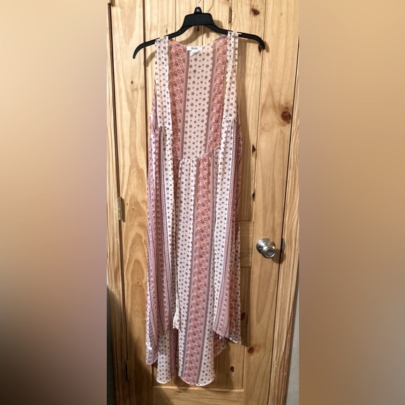 Mudd | Tops | Mudd Shear Sleeveless Boho Maxilength Openfront Layering ...